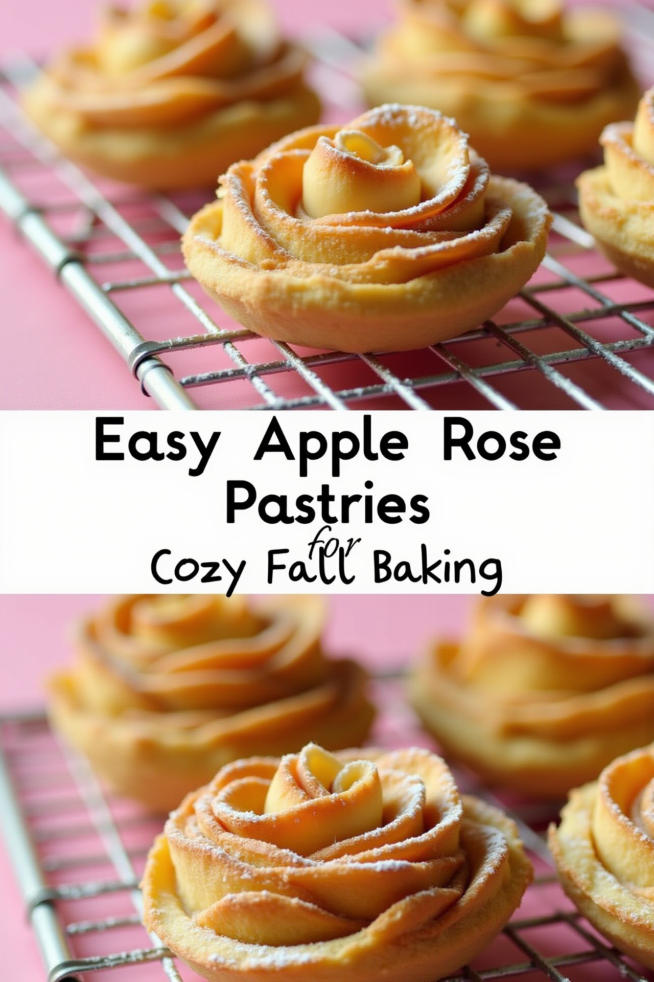 "Fall in Love with Baked Beauty: Easy Apple Rose Pastries" - Budget Bakes